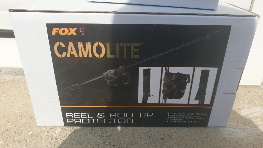 Fox Camolite reel and rod protector