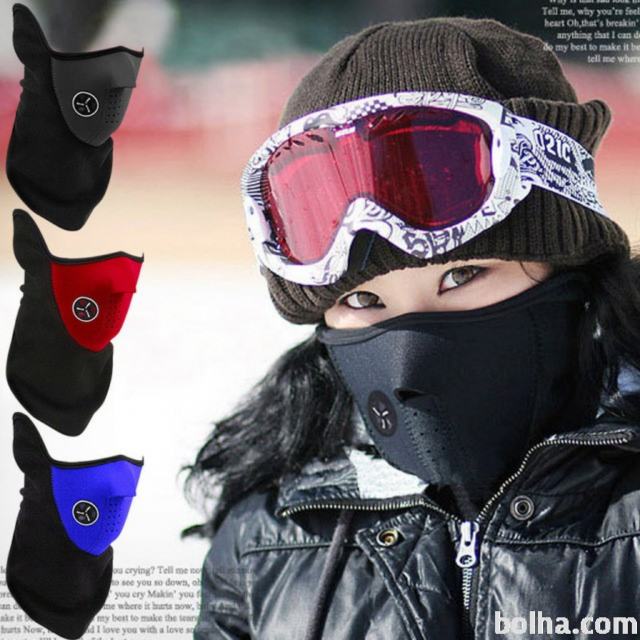 UNISEX ZAŠČITNA MASKA Z ZRAČNIKOM