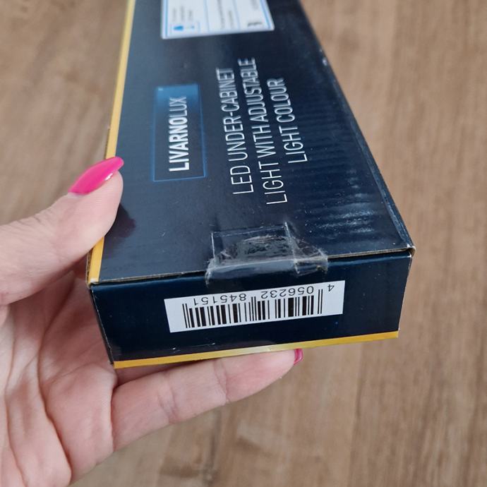 Nova led luč za pod kuhinjske omarice