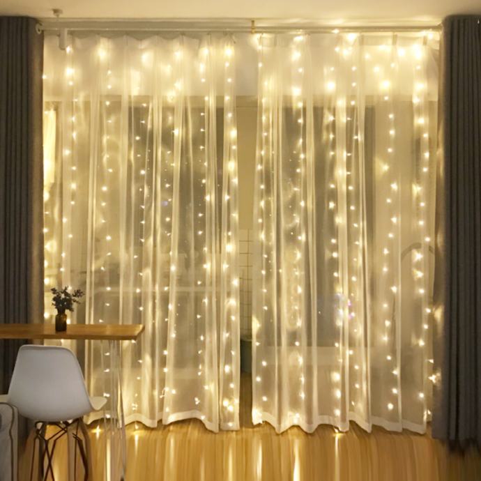 LED svetlobna veriga, novoletne, praznične lučke 120m 1200 LED okraski