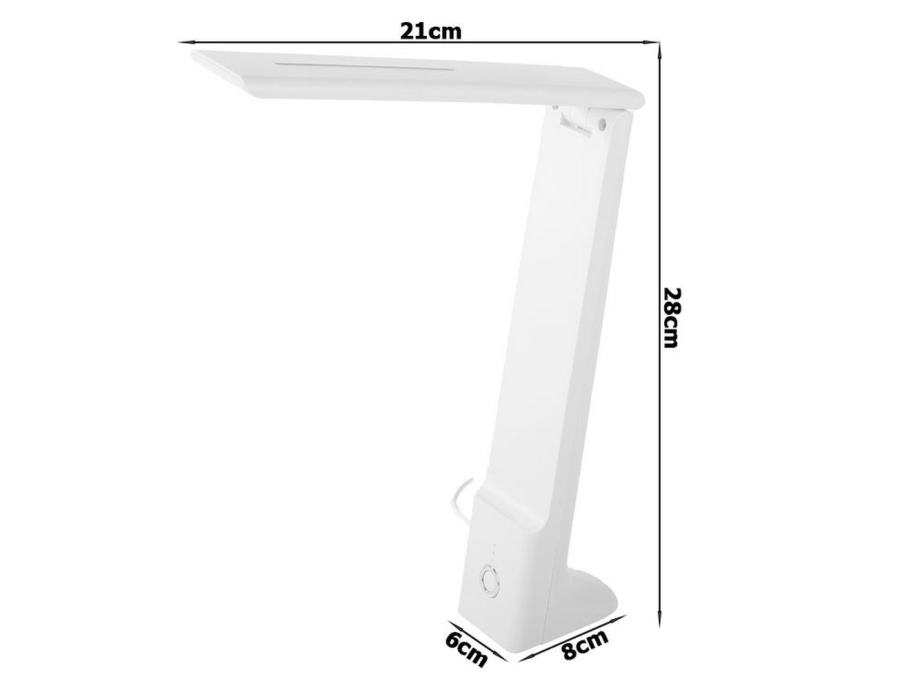Nastavljiva 25 LED namizna svetilka z USB