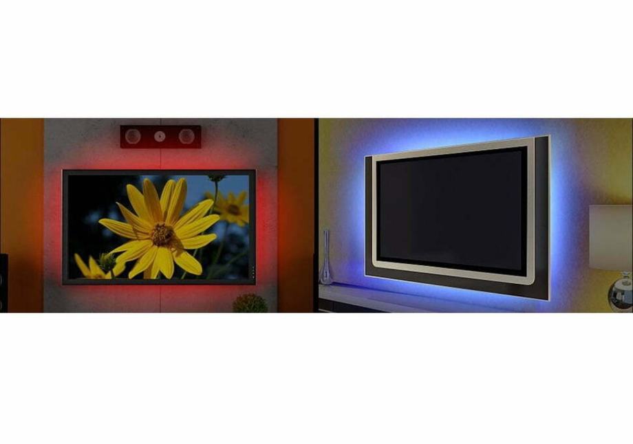 TV 5050 LED trak RGB 2m USB IP65 – televizijska osvetlitev