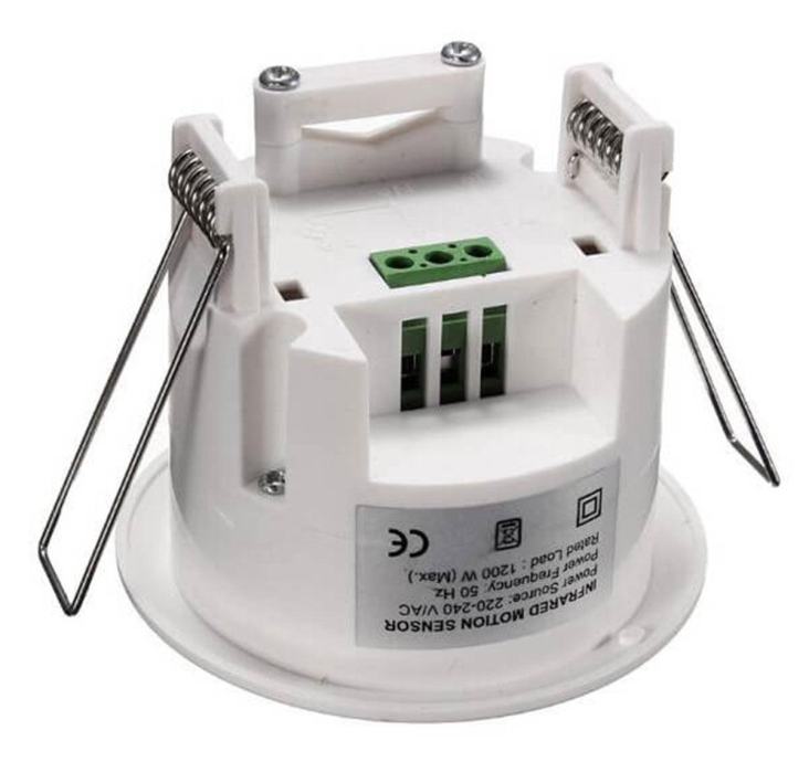 Vgradni PIR senzor gibanja za LED svetila 360 bel