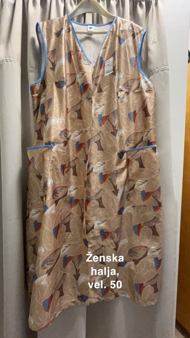 Ženska halja, velikost 50, nova