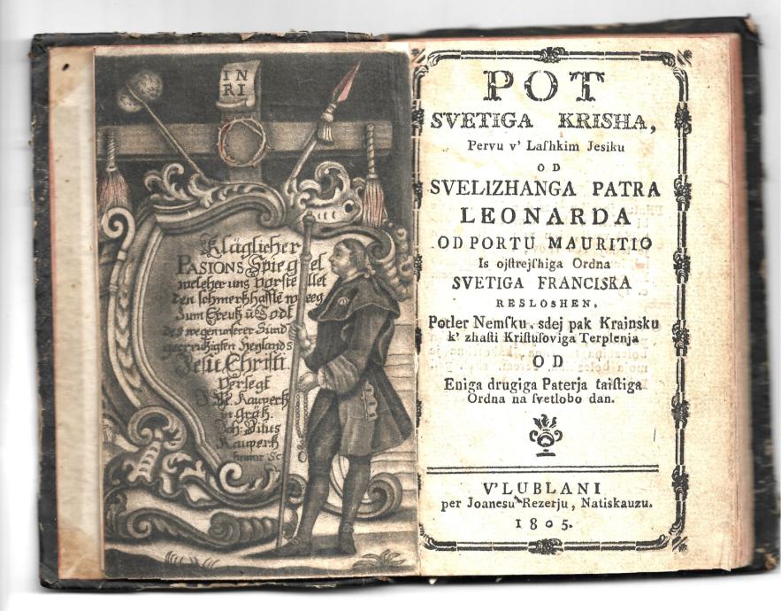 POT SVETEGA KRIŽA - KRIŽEV POT - 15 PODOB, 1805