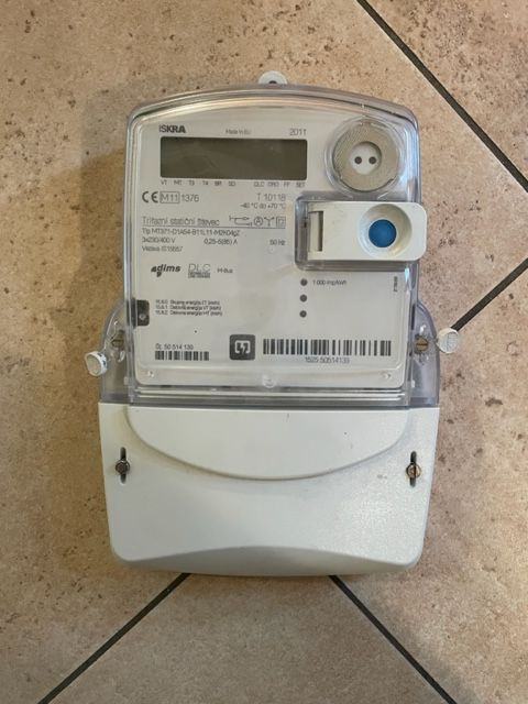 Števec za elektriko ISKRA