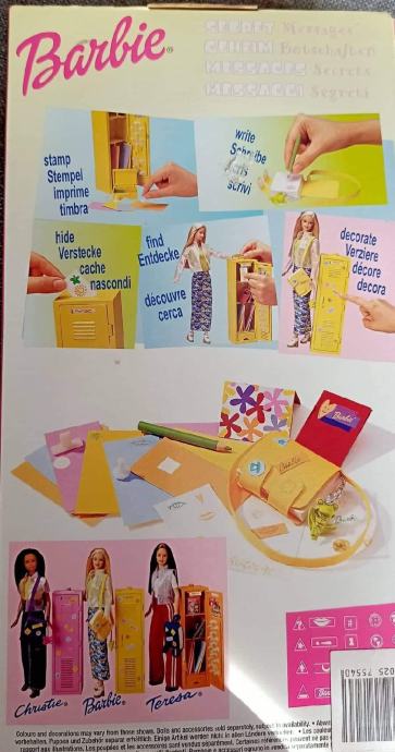 Barbie Secret Messages 1999