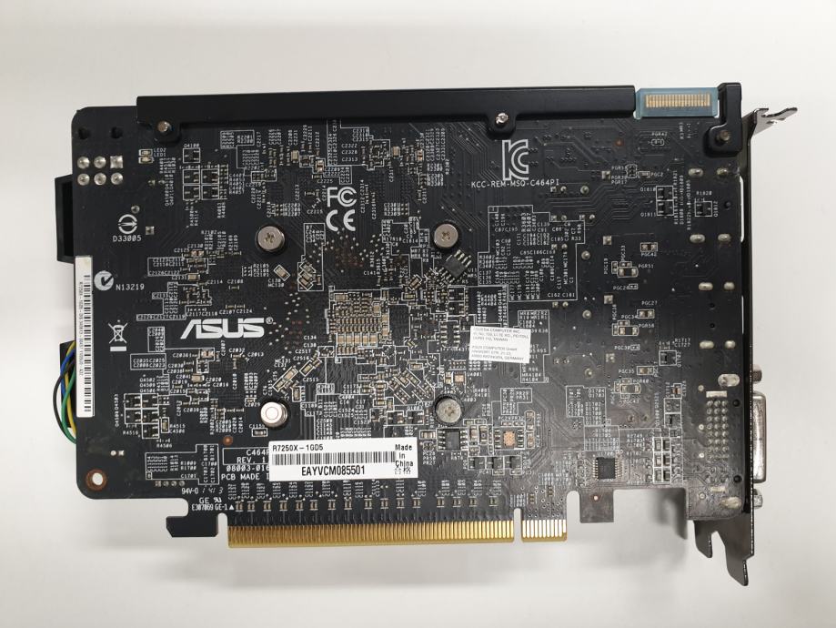 GRAFIČNA KARTICA ASUS AMD RADEON R7 250X 1 GB GDDR5