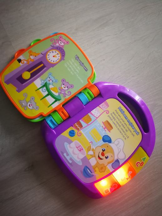 Fisher price Pravljične rime, interaktivna knjigica za najmlajše