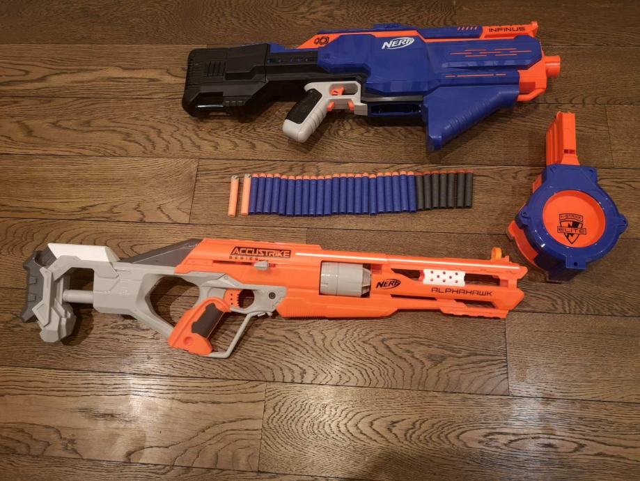 NERF infinus in alphahawk