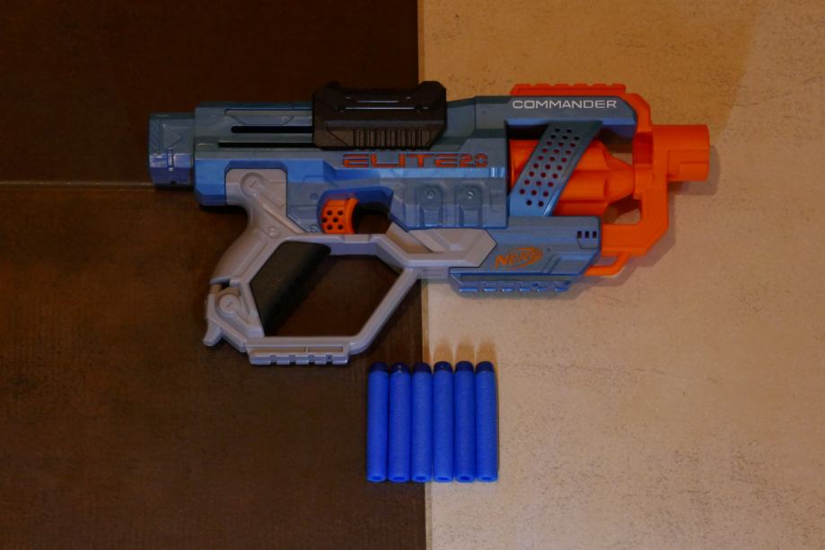 Nerf pištola COMMANDER ELITE 2.0