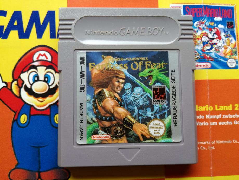Wizards & Warriors X: The Fortress of Fear (Nintendo Game Boy)