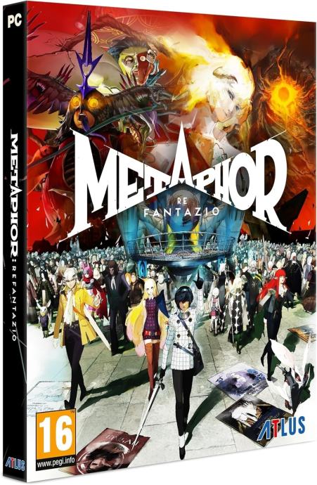 Metaphor Refantazio Steelbook Edition (PC) - novo
