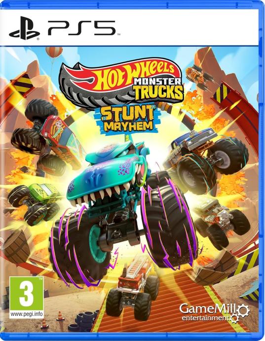 Hot Wheels Monster Trucks Stunt Mayhem (PS5) - novo