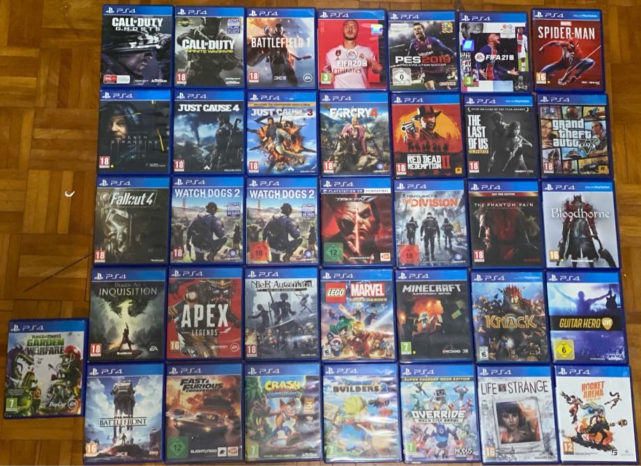 Igre za playstation 4