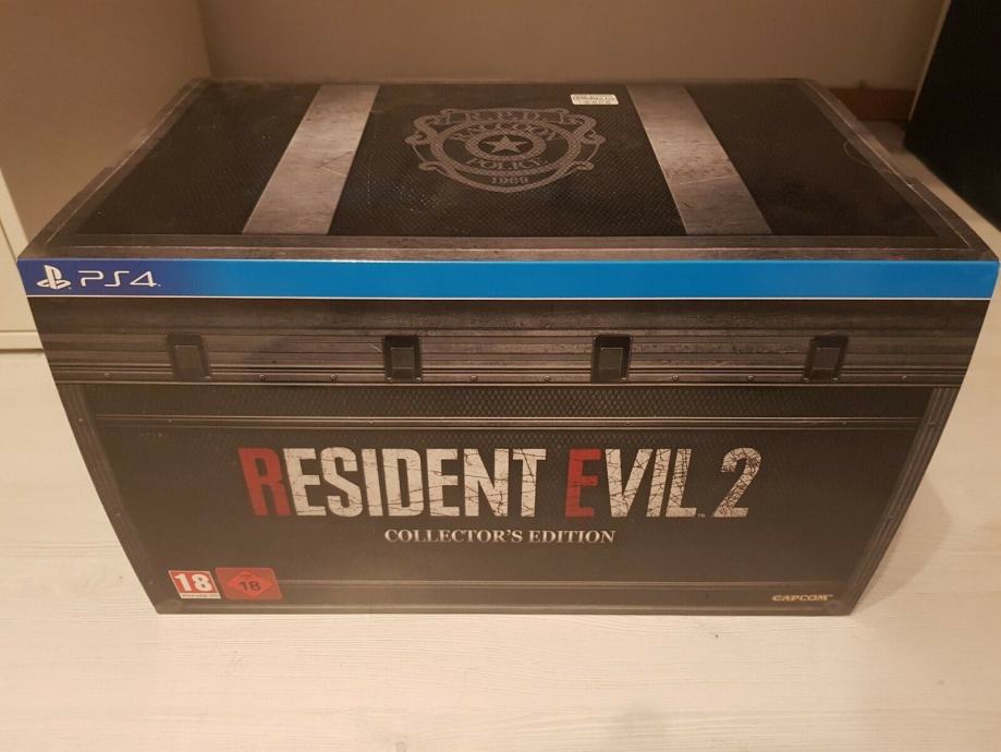 RESIDENT EVIL 2 COLLECTORS EDITION ps4