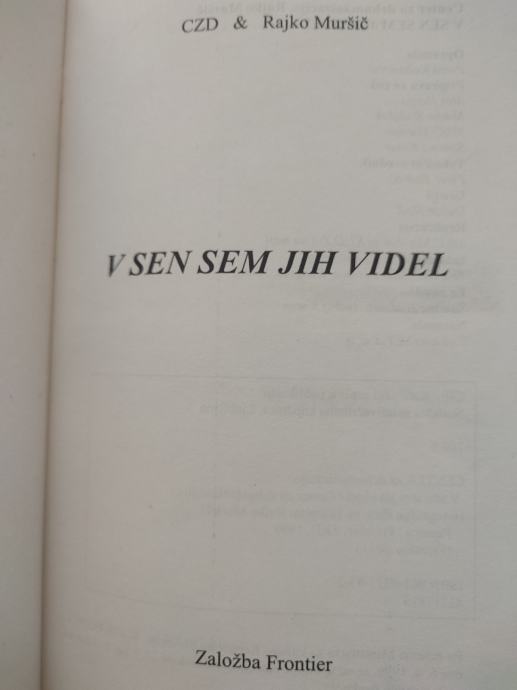 V sen sem jih videl knjiga Rajko Muršič stripi kolaži maribor