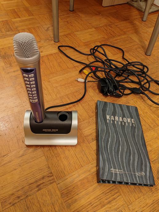 Entertech Magic Sing ED9000 karaoke s kartico in handbook