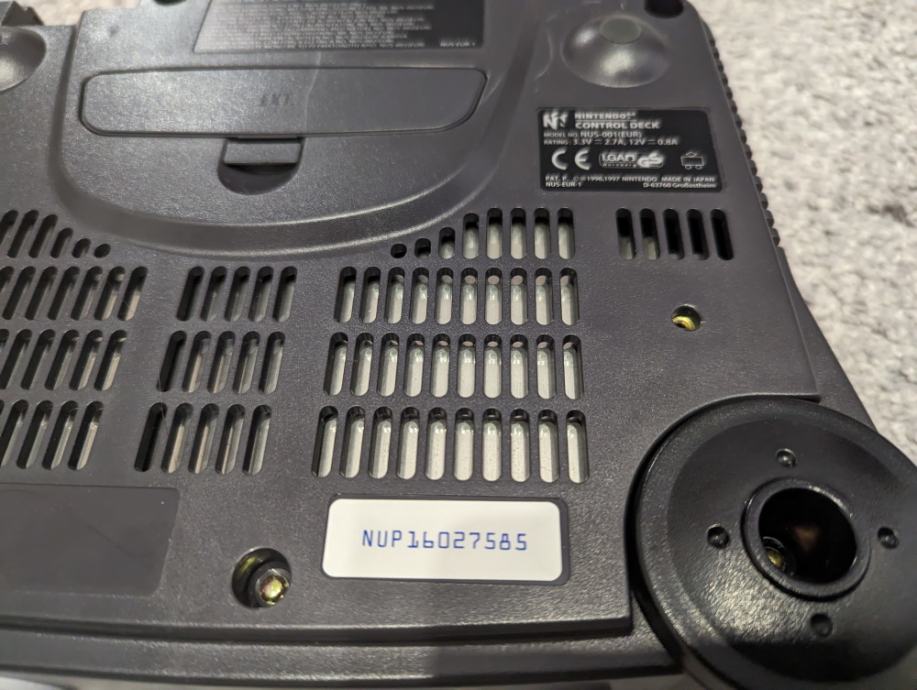 Igralna konzola Nintendo 64