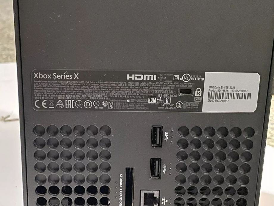 Microsoft XBOX Series X 1 TB Black