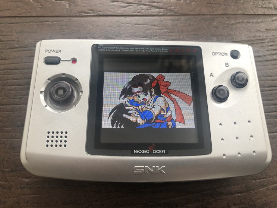 Neo Geo Pocket Color - IPS zaslon