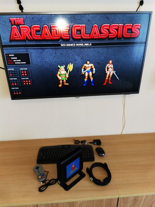 Retro Gaming Konzola -THIN CLIENT