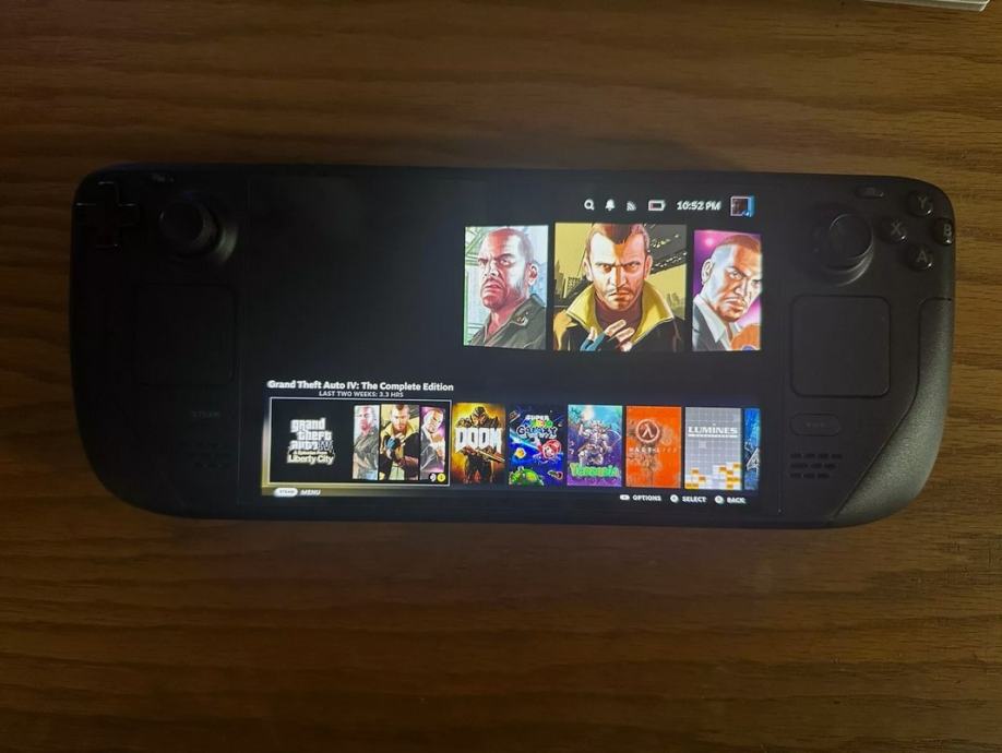 Valve Steam Deck OLED 512GB Prenosna konzola črna