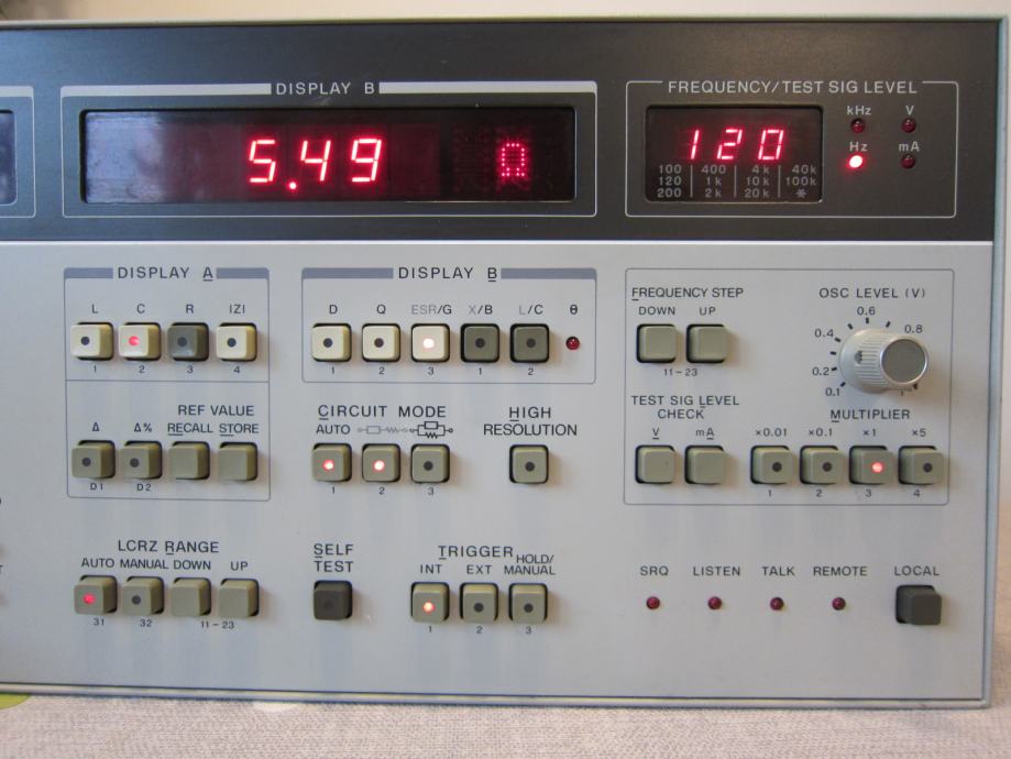 HP 4274a LCR meter
