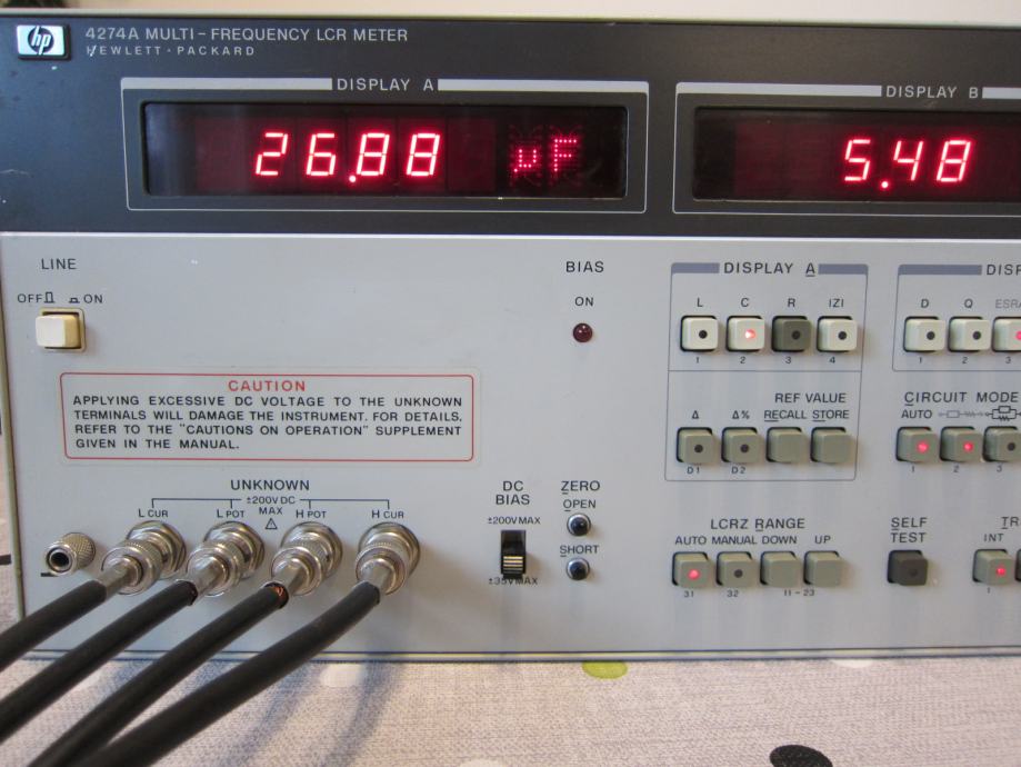 HP 4274a LCR meter