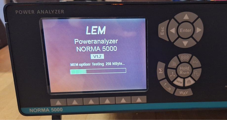 POWER ANALYZER NORMA 5000 analizator moci 4 kanalni MERILEC MOCI