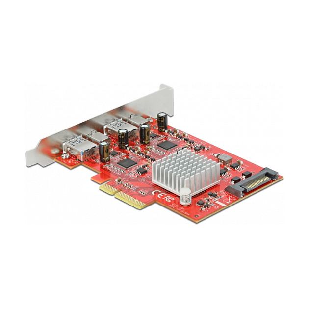 Kartica PCI Express x4 za SuperSpeed USB 10 Gbps z 2 x USB Type-A in 2