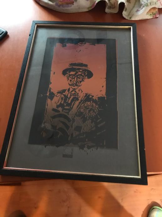 Grafika Janez Boljka -Ivan Cankar