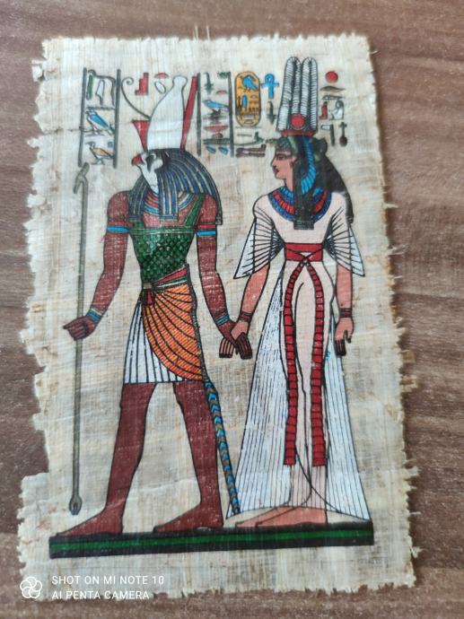 Papirus 13 x 8 cm