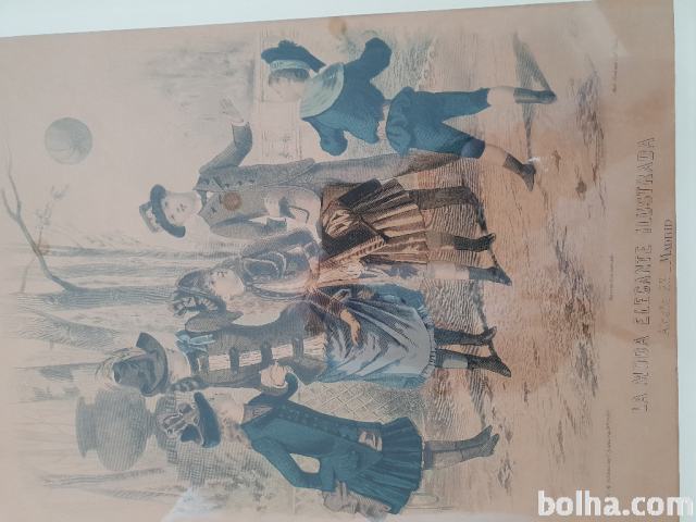 STARA SLIKA - OTROCI- PRED L.1900