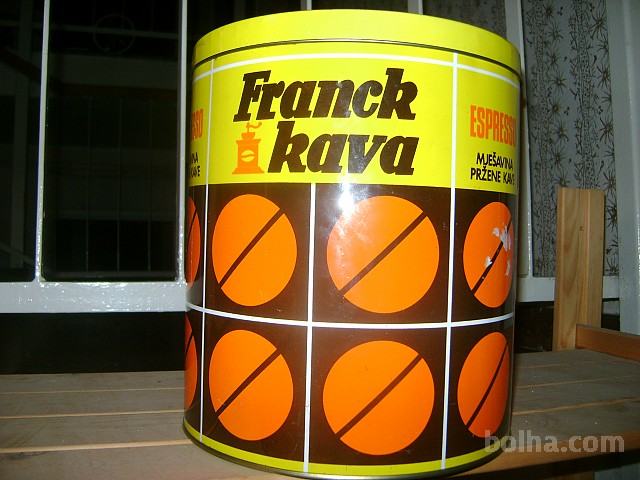 Franck kava - plehnata doza za kavo 3kg