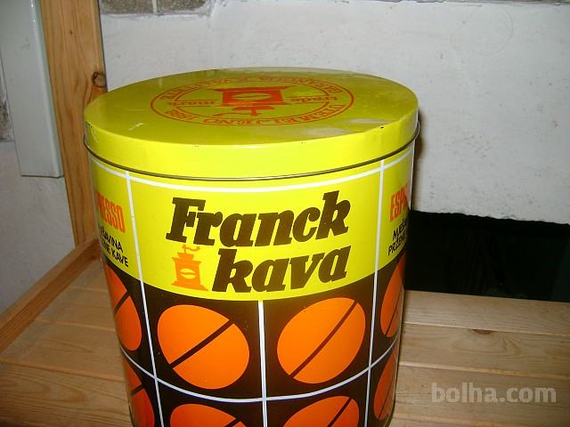 Franck kava - plehnata doza za kavo 3kg