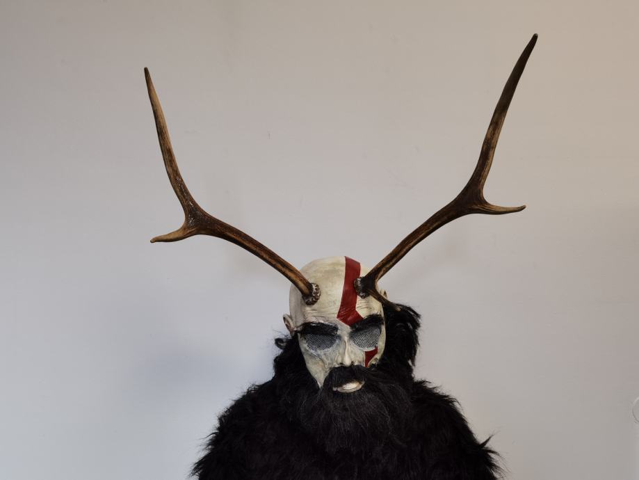 Maska Parkelj Krampus Skandinavec