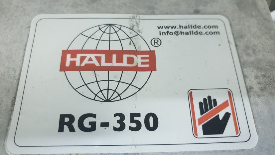 HALLDE RG 350 STROJ ZA PRIPRAVO ZELENJAVE IN RIBANJE SIRA