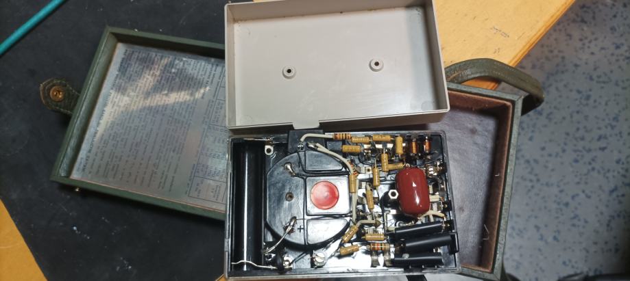 Iskra analogni multimeter IU-102, original vojaški