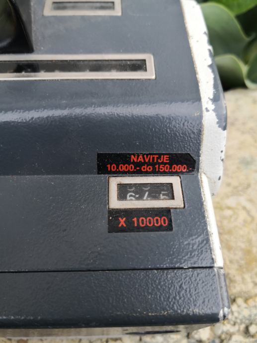 Vintage poštarski aparat POSTALIA,star frankirni stroj,