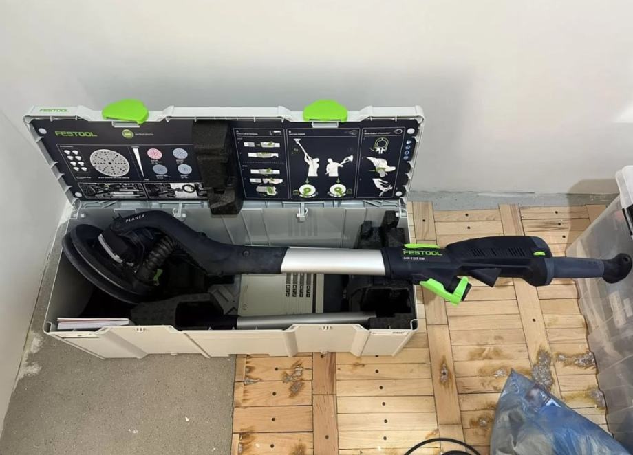 Festool PLANEX LHS 2 225 EQI-Plus brusilnik z dolgim vratom