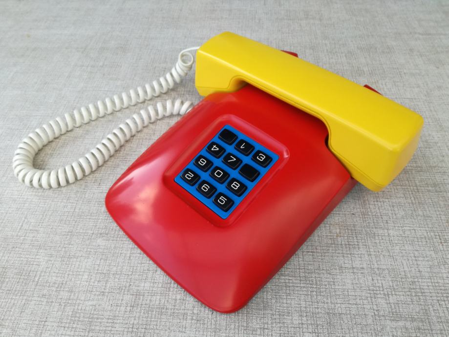 Pop art telefon Iskra