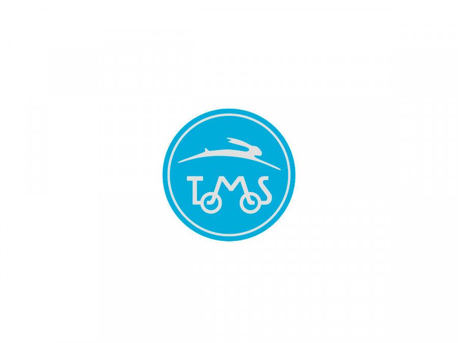 Nalepka Tomos Logo Okrogla Fi50mm