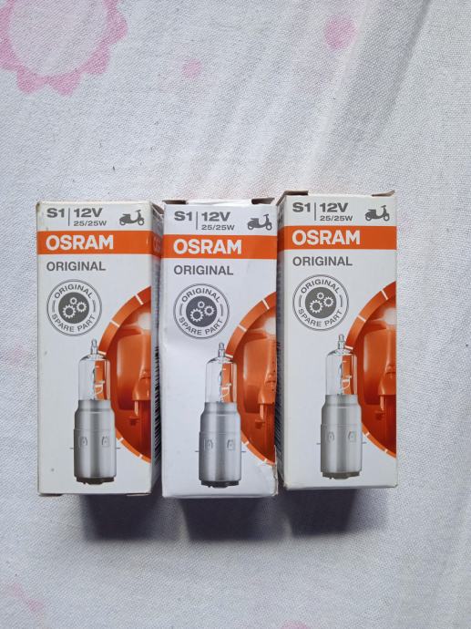 ORIGINAL ŽARNICA OSRAM S1 12V 25/25W