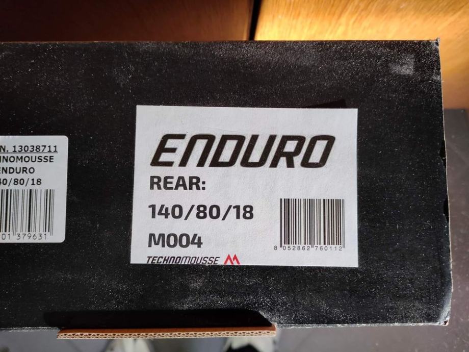 TechnoMousse Enduro Rear 140-80-18 - mousse | mus