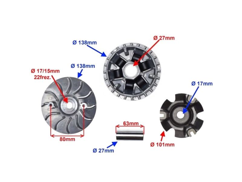 Variomat (variator) WM Kymco 250ccm