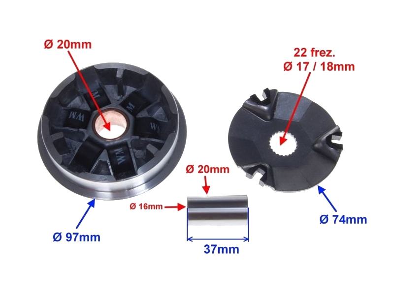 Variomat (variator) WM Tuning TGB