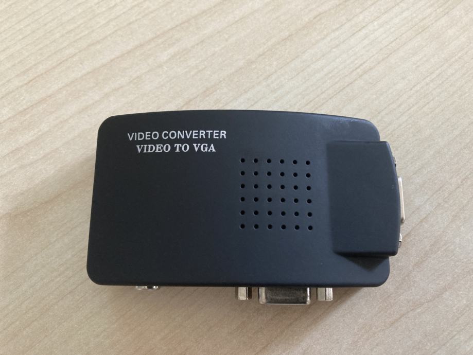 S-VIDEO + CVBS - Composite / VGA converter, nov nerabljen