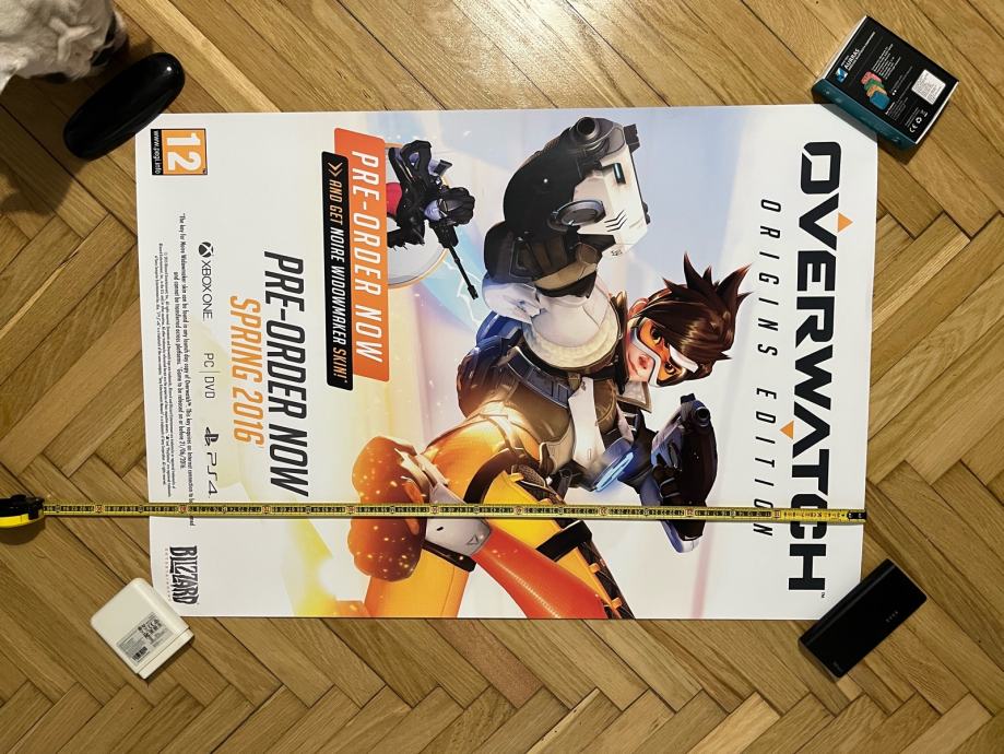 Overwatch pre-order poster original gamescon 2016