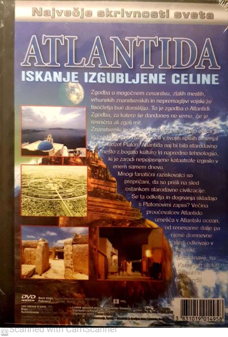 ATLANTIDA - Zbirka NAJVEČJE SKRIVNOSTI SVETA - Dnevnik